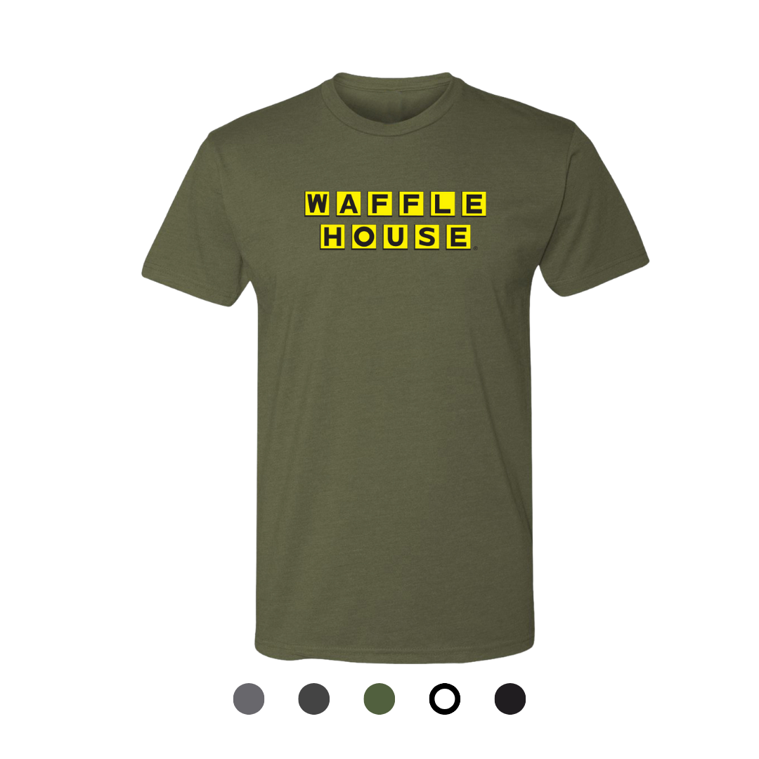 Waffle House Logo Blended Tee – WHwebstore